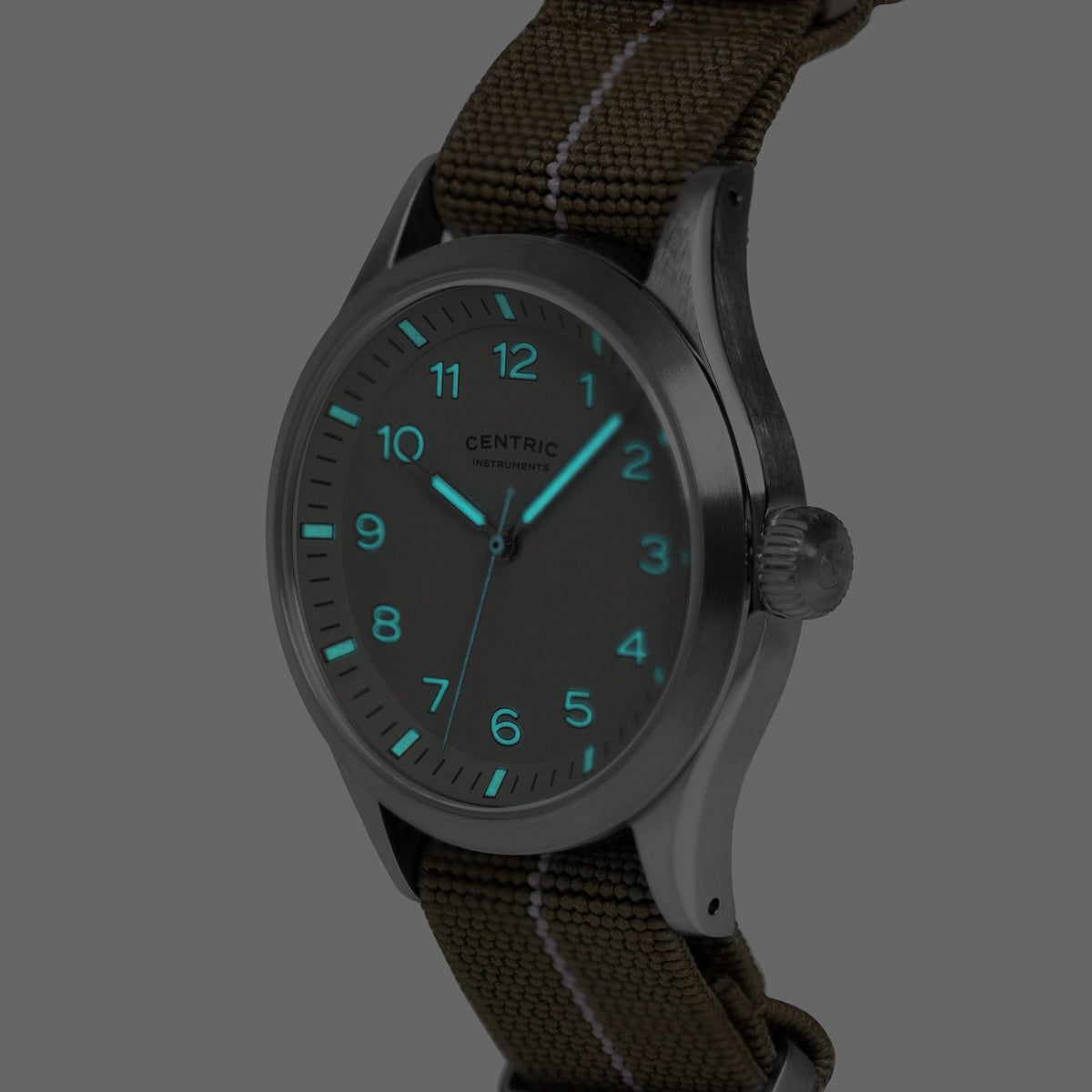Field Watch MkIII Standard (Ivory) - Leather Band – Centric Instruments